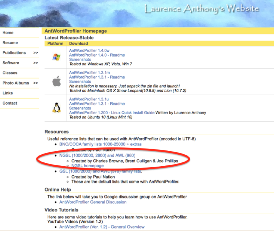NGSL NAWL On AntWordProfiler New General Service List Project ngsl-nawl-on-antwordprofiler-new-general-service-list-project