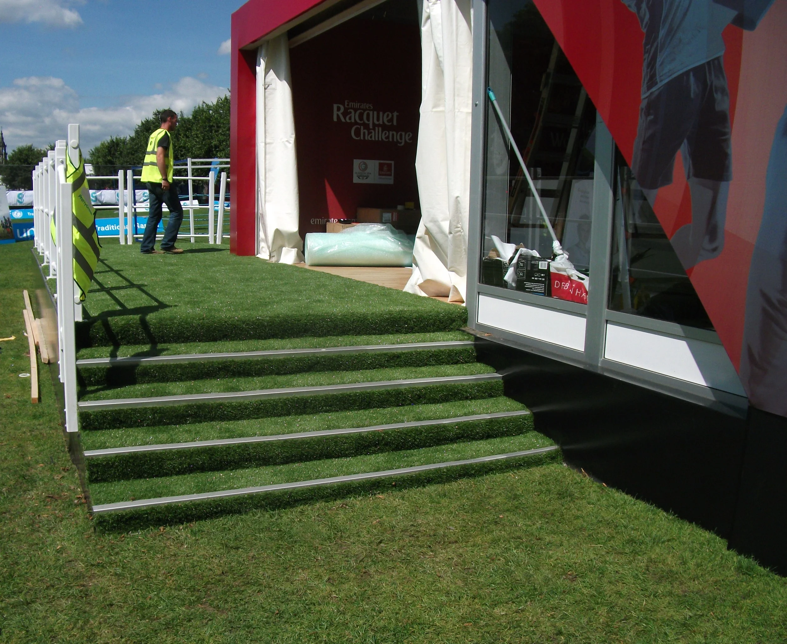 Commercial Examples | Artificial Grass For Events — Artificial Grass ...