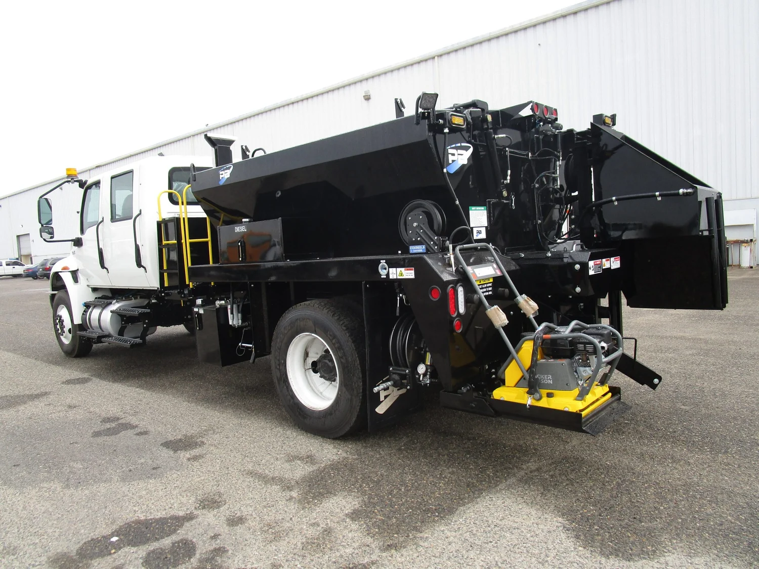 PB Loader Asphalt Patchers | BC & B Series for Hot Mix Pothole Repair ...