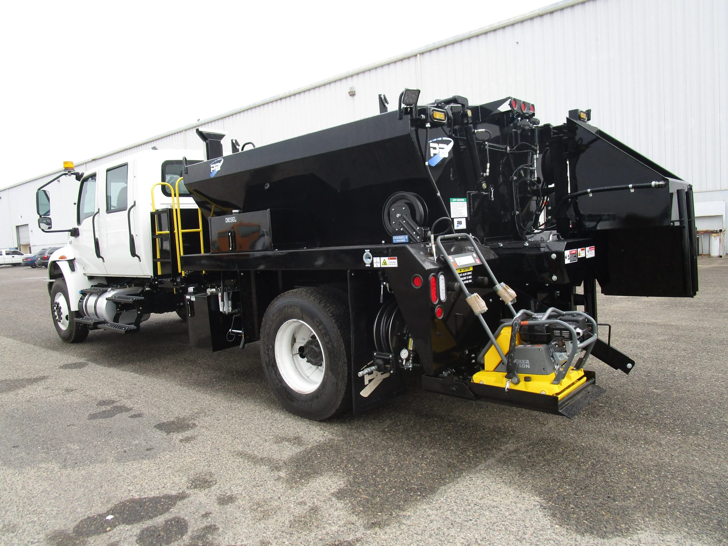 PB Loader Asphalt Patchers | BC & B Series for Hot Mix Pothole Repair ...