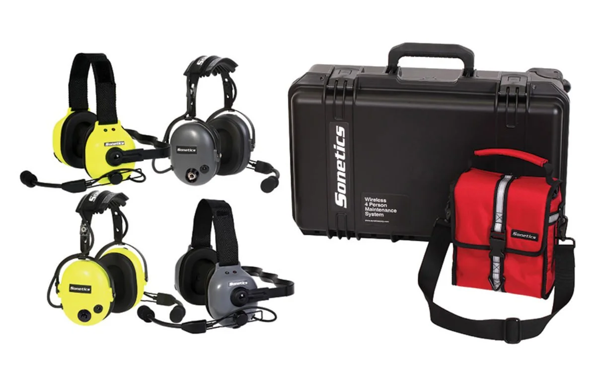 Sonetics Wireless Headsets | Hands-Free Crew Communication & Safety ...