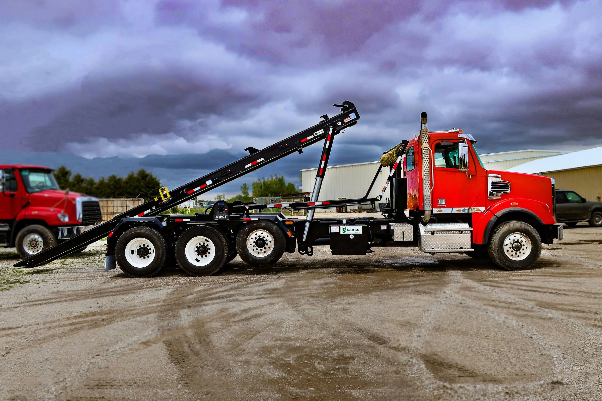 Galfab Roll-Off Hoists | Cable Series & The Hooker Securement System ...