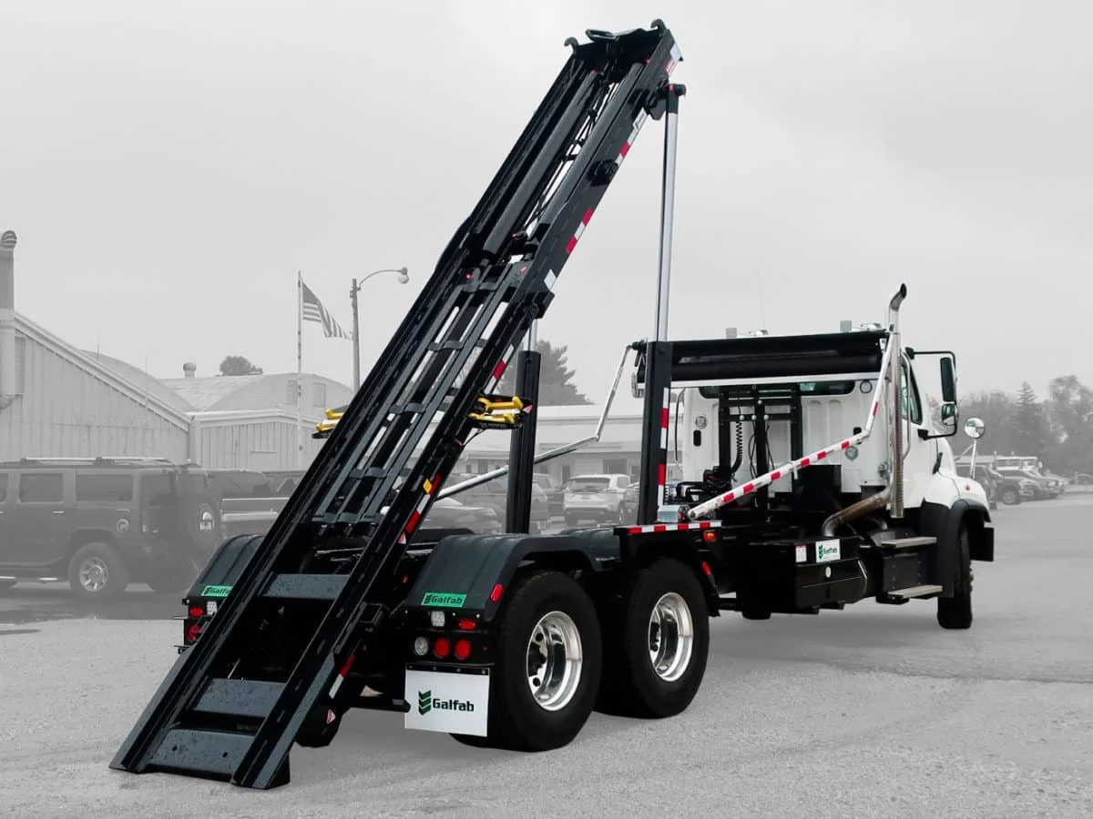 Galfab Roll-Off Hoists | Cable Series & The Hooker Securement System ...