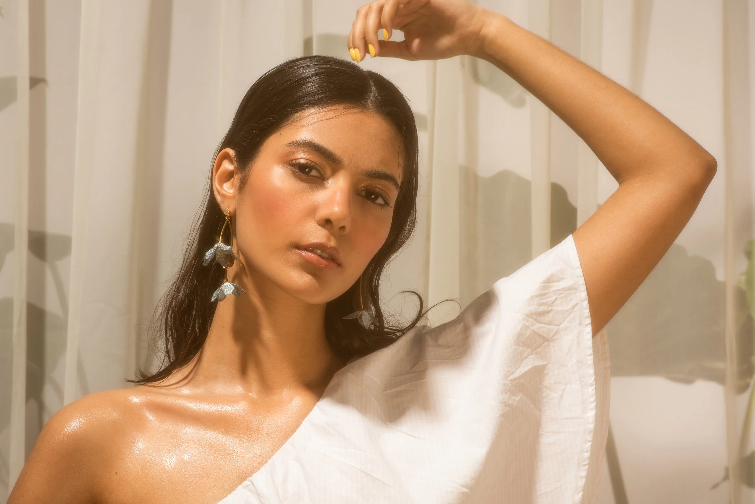 Tiaré earrings — This Ilk - Vintage lace statement jewelry