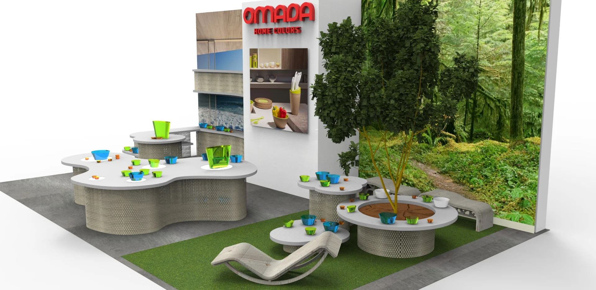 Omada - stand Fiera Ambiente Francoforte febbario 2019 — DAVIDE ...