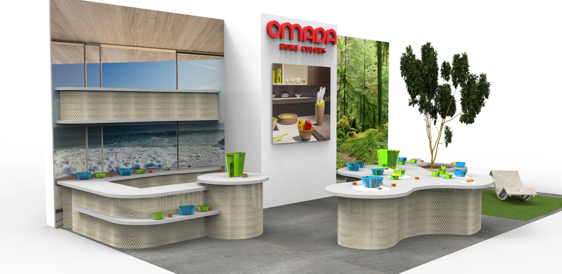 Omada - stand Fiera Ambiente Francoforte febbario 2019 — DAVIDE ...