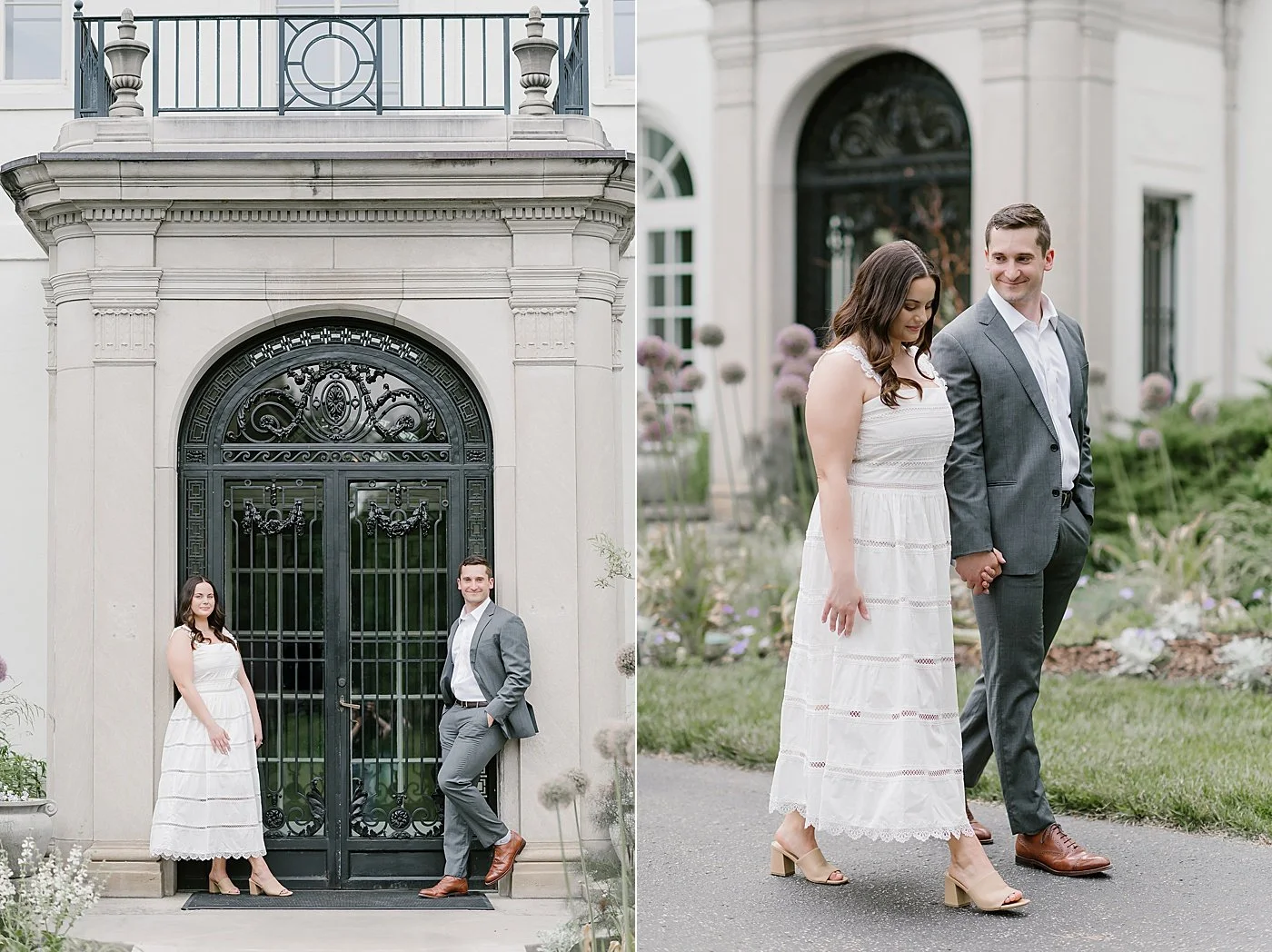 Rachel and Cameron's Newfields Engagement Session — Rebecca Shehorn ...