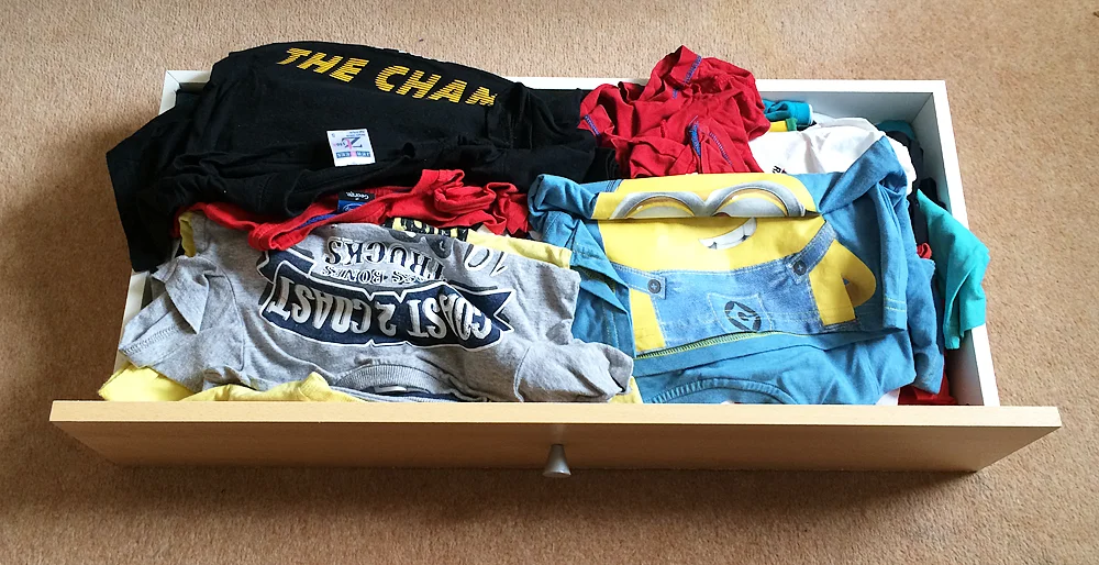 How to fold clothes to gain more space — Our Family Life with Tech ...