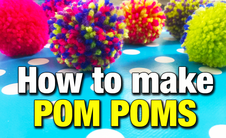 How to make a pom pom in under 5 minutes — Our Family Life with Tech ...