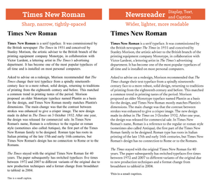 Times New Roman alternatives – follow-up — Insanity Works