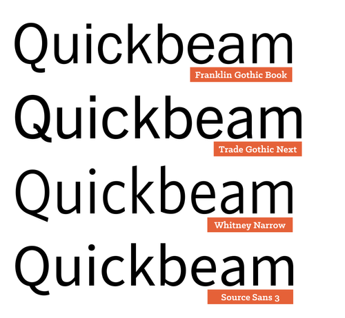 Franklin Gothic alternatives — Insanity Works