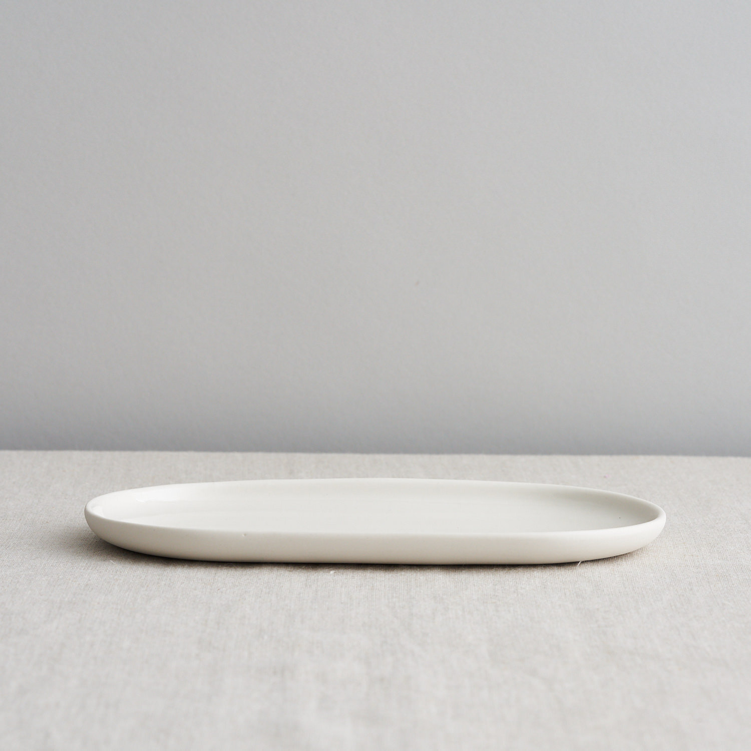 Mr & Mrs Oval side plate — Sue Pryke