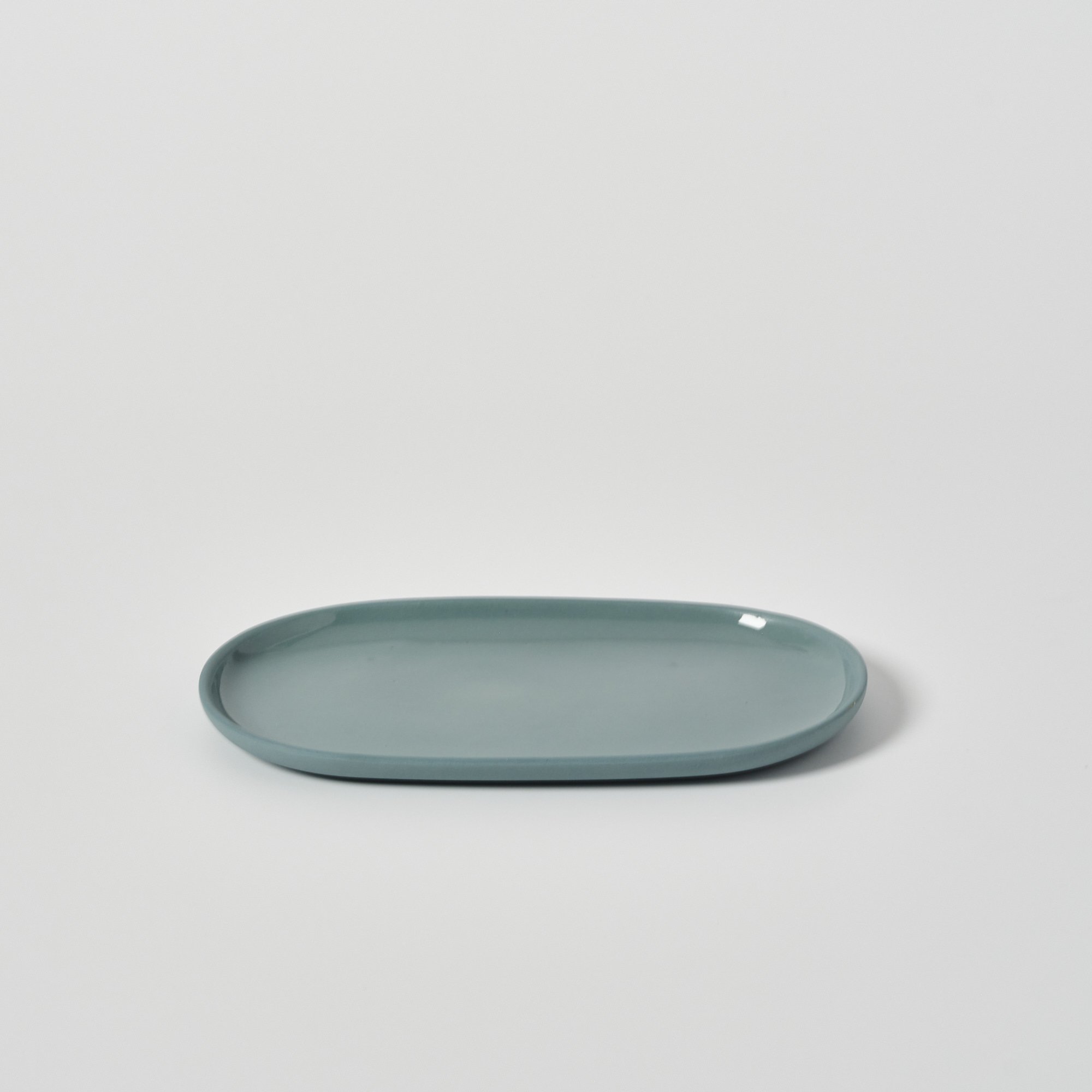 Mr & Mrs Oval side plate — Sue Pryke