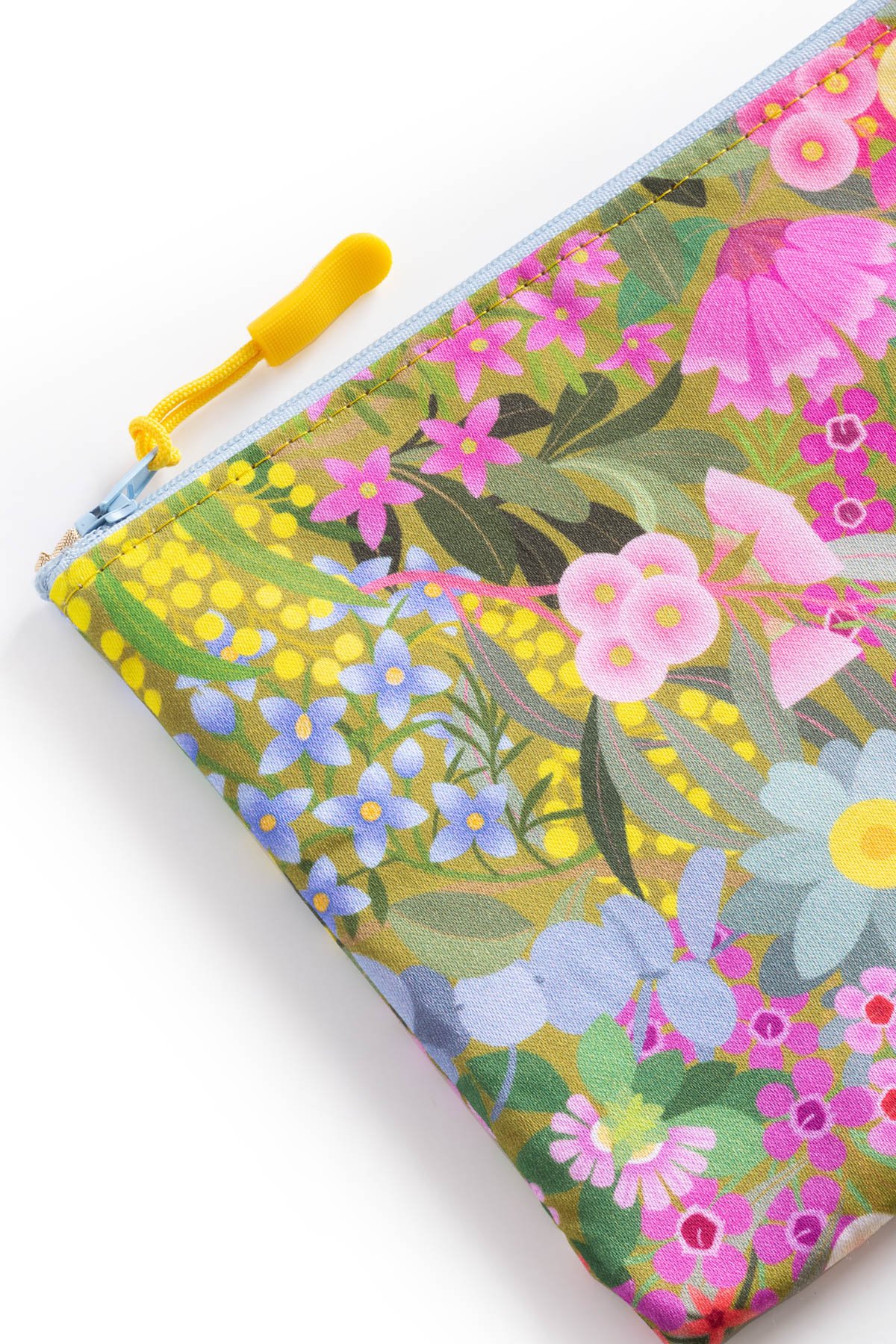 Australian Native Flora - Small Zippered Pouch Makeup Bag — CLAIRE ISHINO