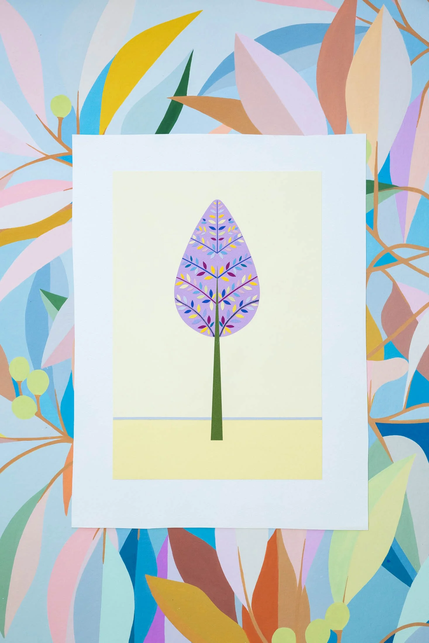 Original Paper Collage - Unframed — CLAIRE ISHINO