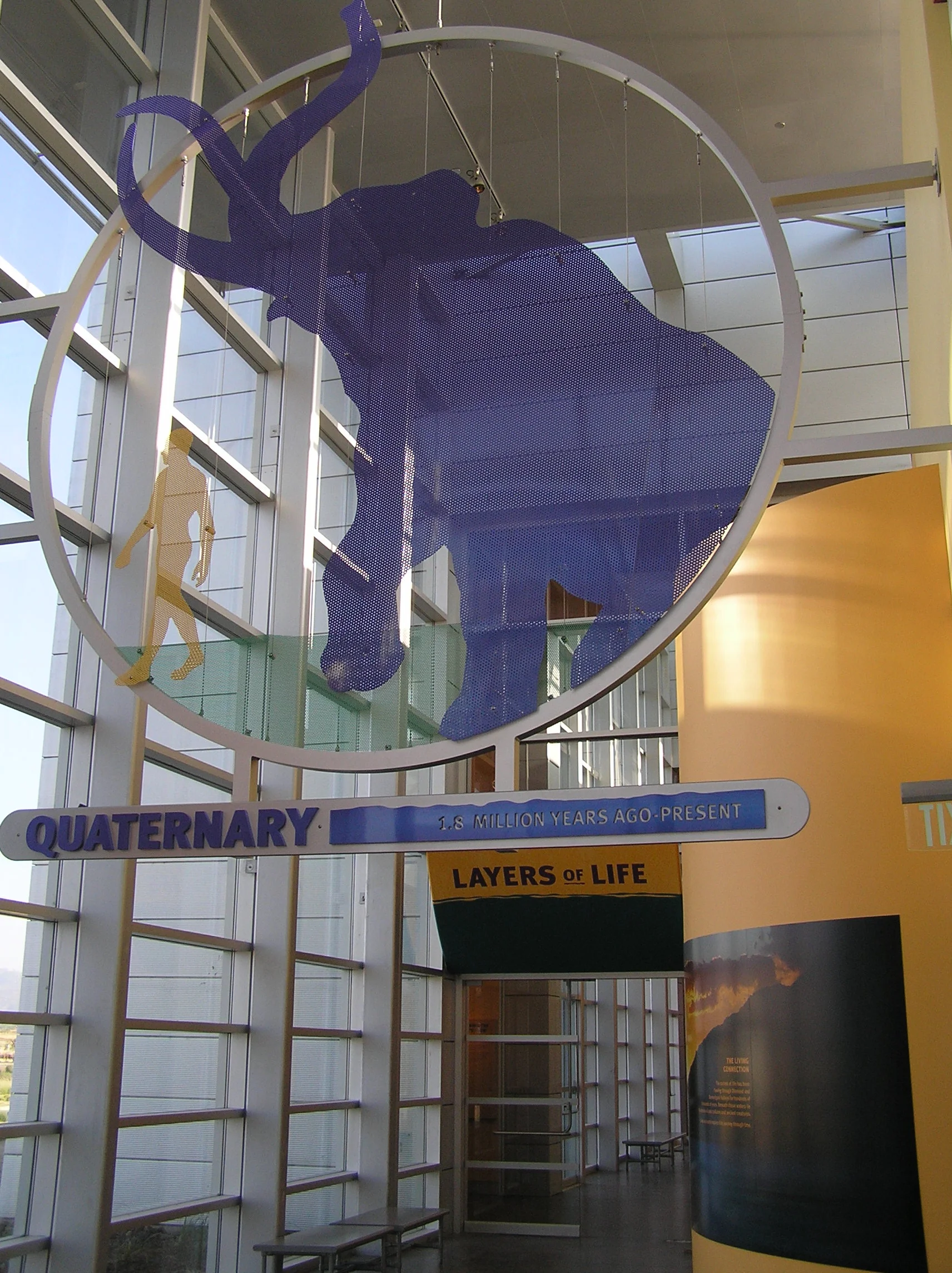 Western Center for Paleontology and Archaeology, Interpretive Exhibit ...
