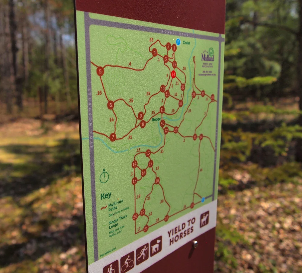 Midland City Forest Trail Wayfinding System — Gene Ullery-Smith ...