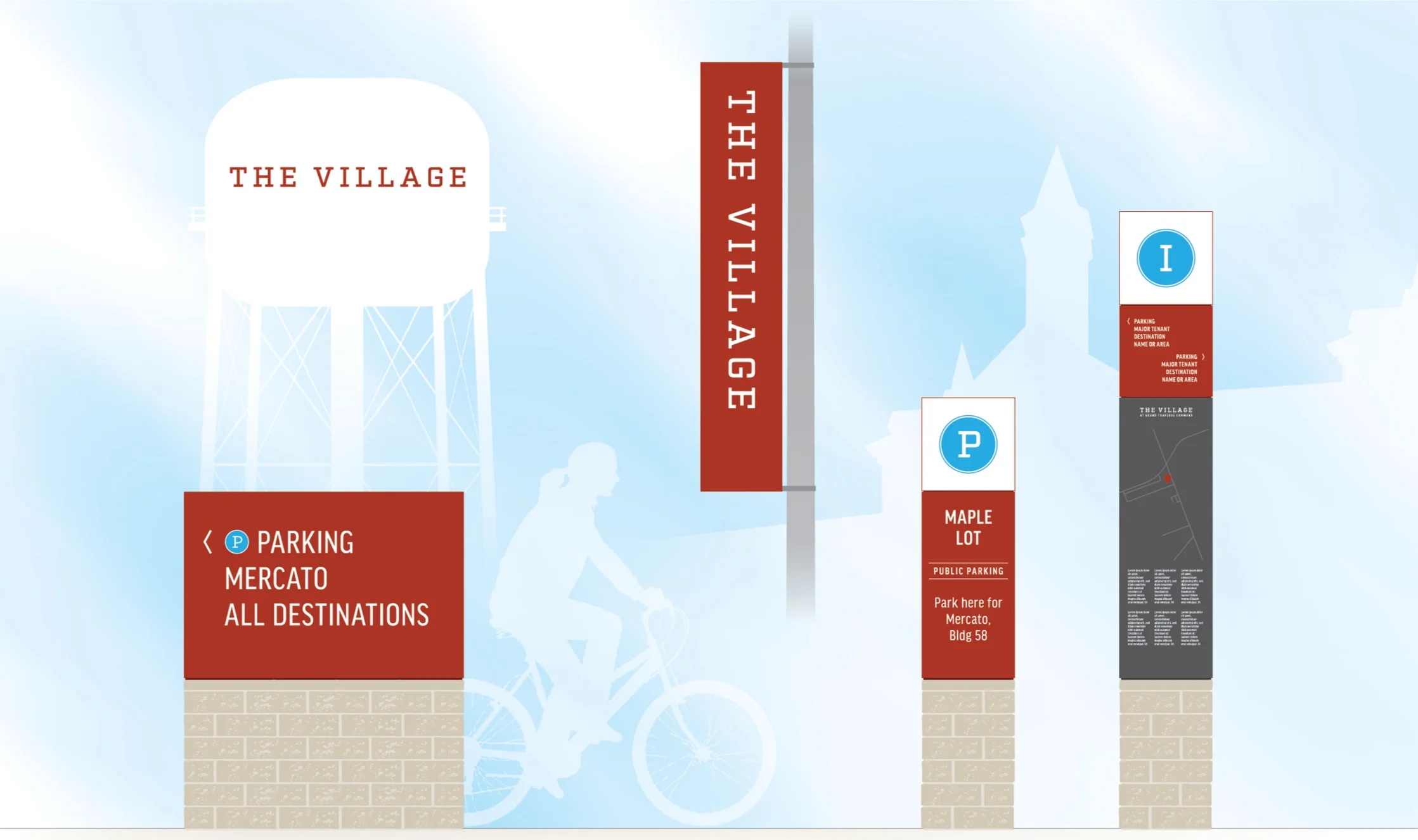 The Village at Grand Traverse Commons — Gene Ullery-Smith, Graphic Designer