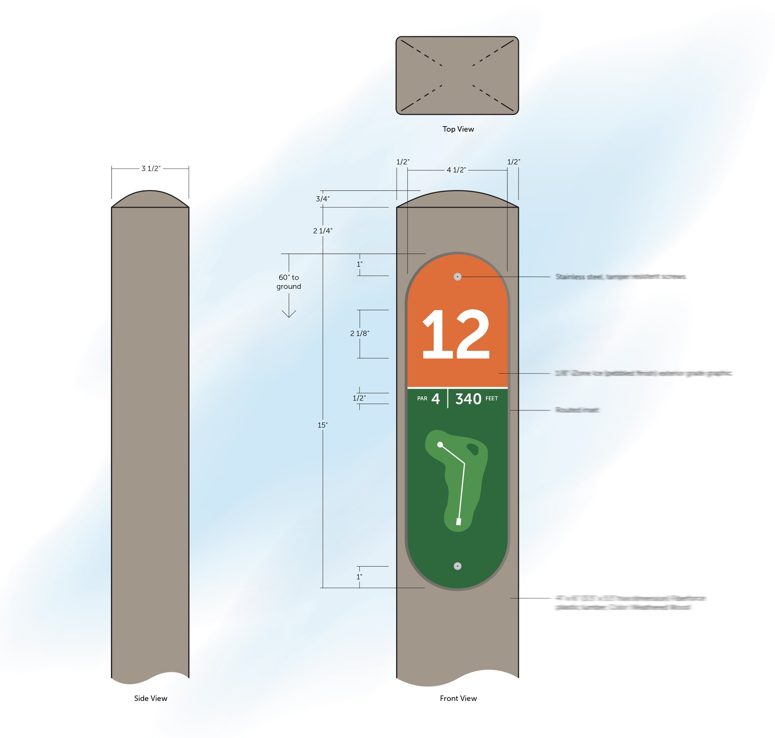 Chippewa Banks Disc Golf Course Signage — Gene Ullery-Smith, Graphic ...