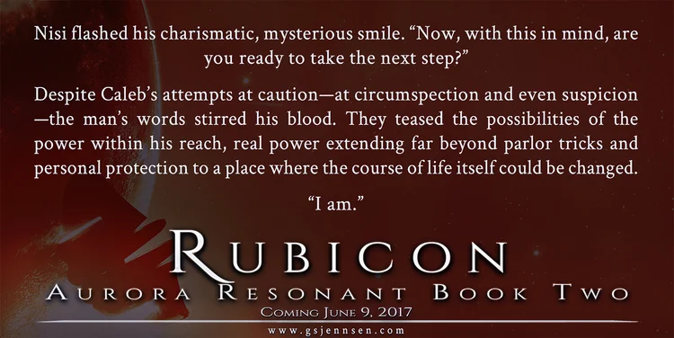 RUBICON Release Date, Blurb & More — G. S. Jennsen