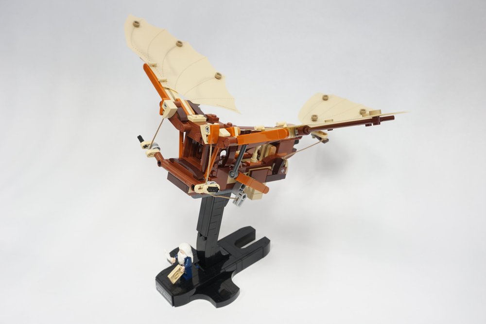 Making Leonardo da Vinci’s LEGO Ornithopter Fly - BrickNerd - All ...