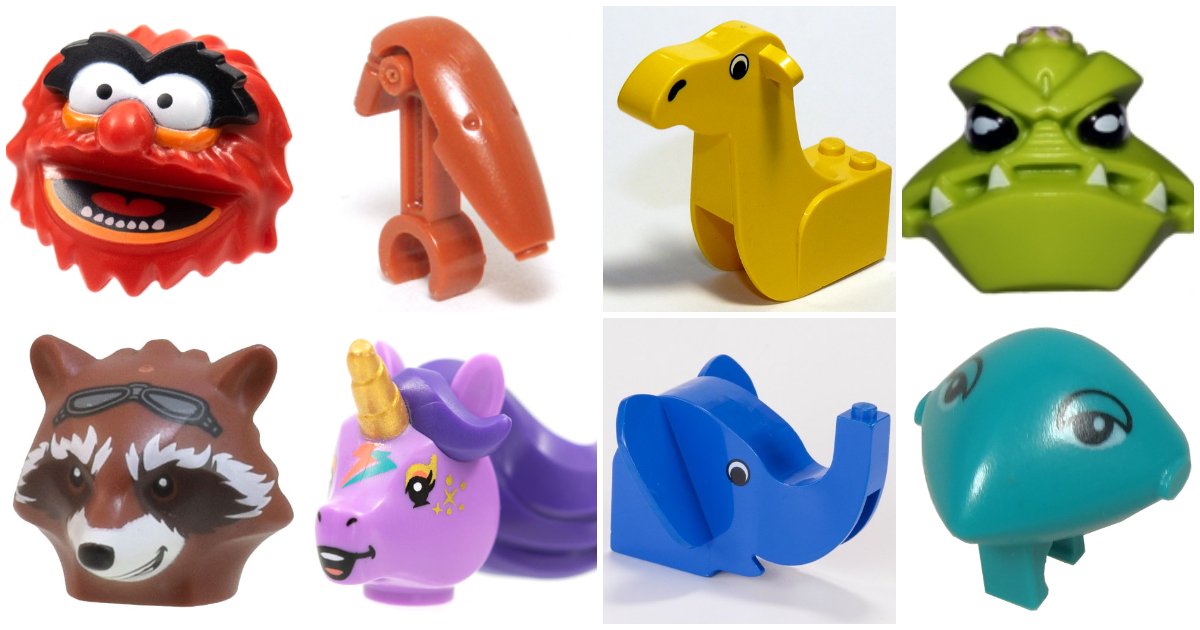 All lego heads online