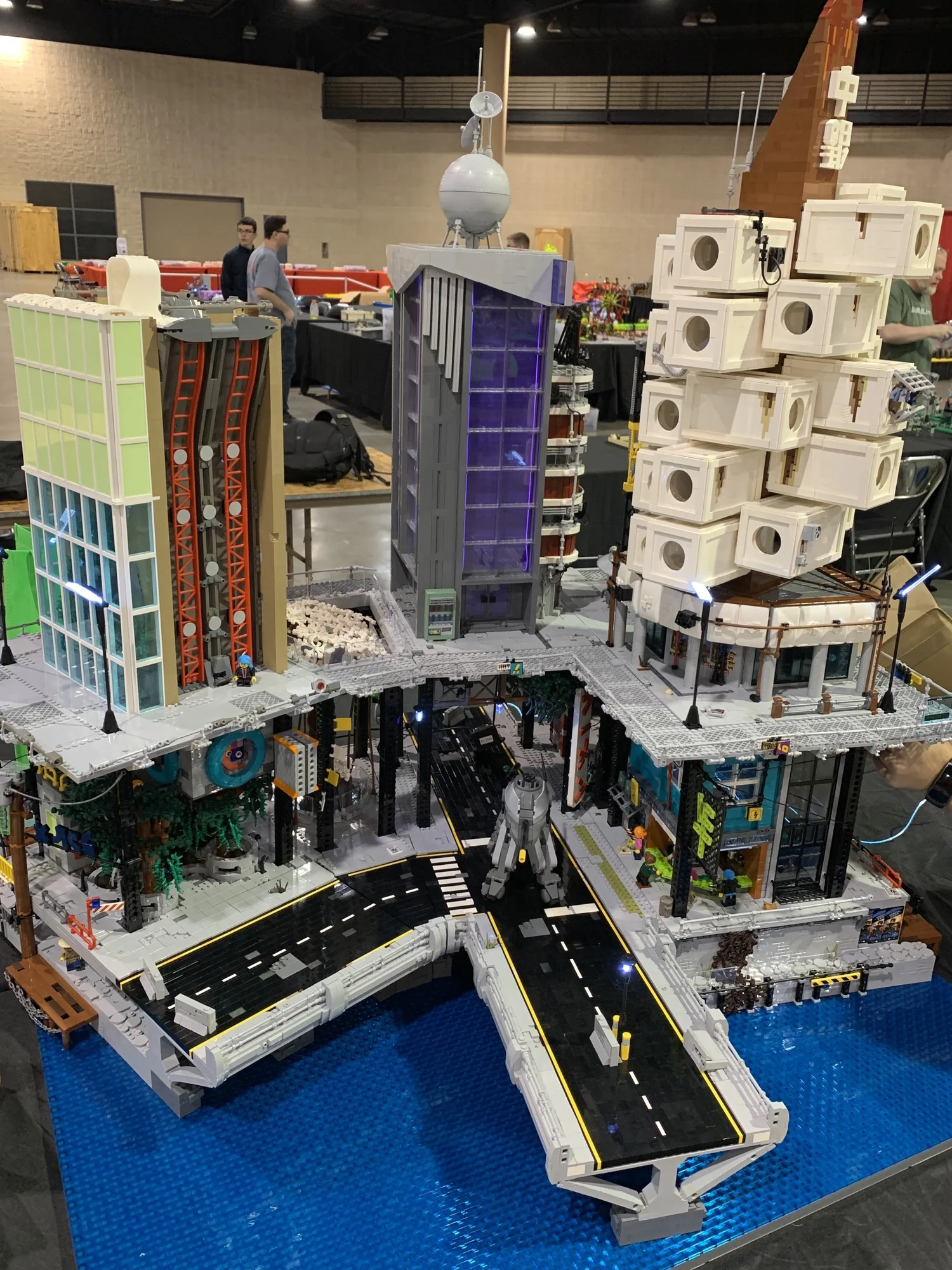 The Story of New Hashima: How The Colossal LEGO Cyberpunk City Came To ...