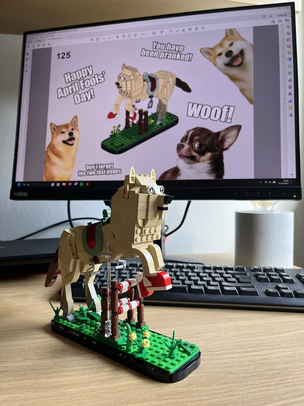The Majestic Horse: The Making of LEGO's April Fools' Prank - BrickNerd ...