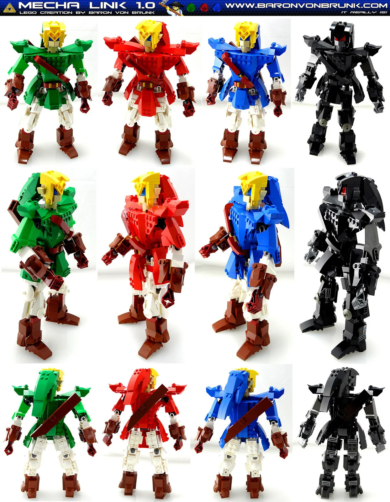 Mecha Link 1.0 (Build Your Own!) - BrickNerd - All things LEGO and the ...