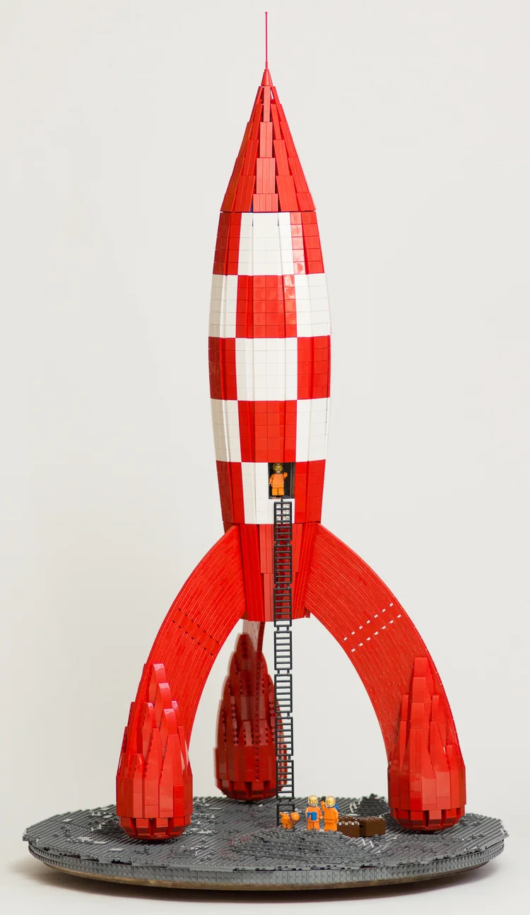 TinTin Rocket - BrickNerd - All things LEGO and the LEGO fan community