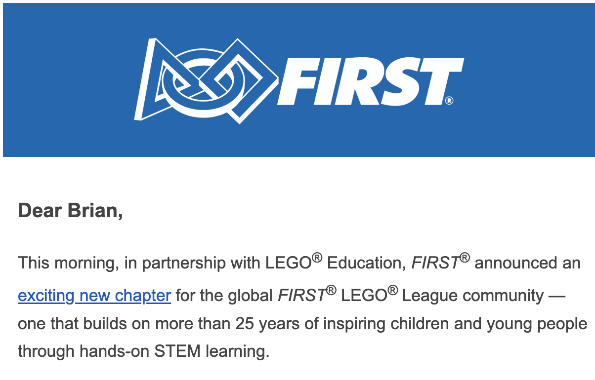 FIRST LEGO League’s New Era Comes With Real Costs - BrickNerd - All ...