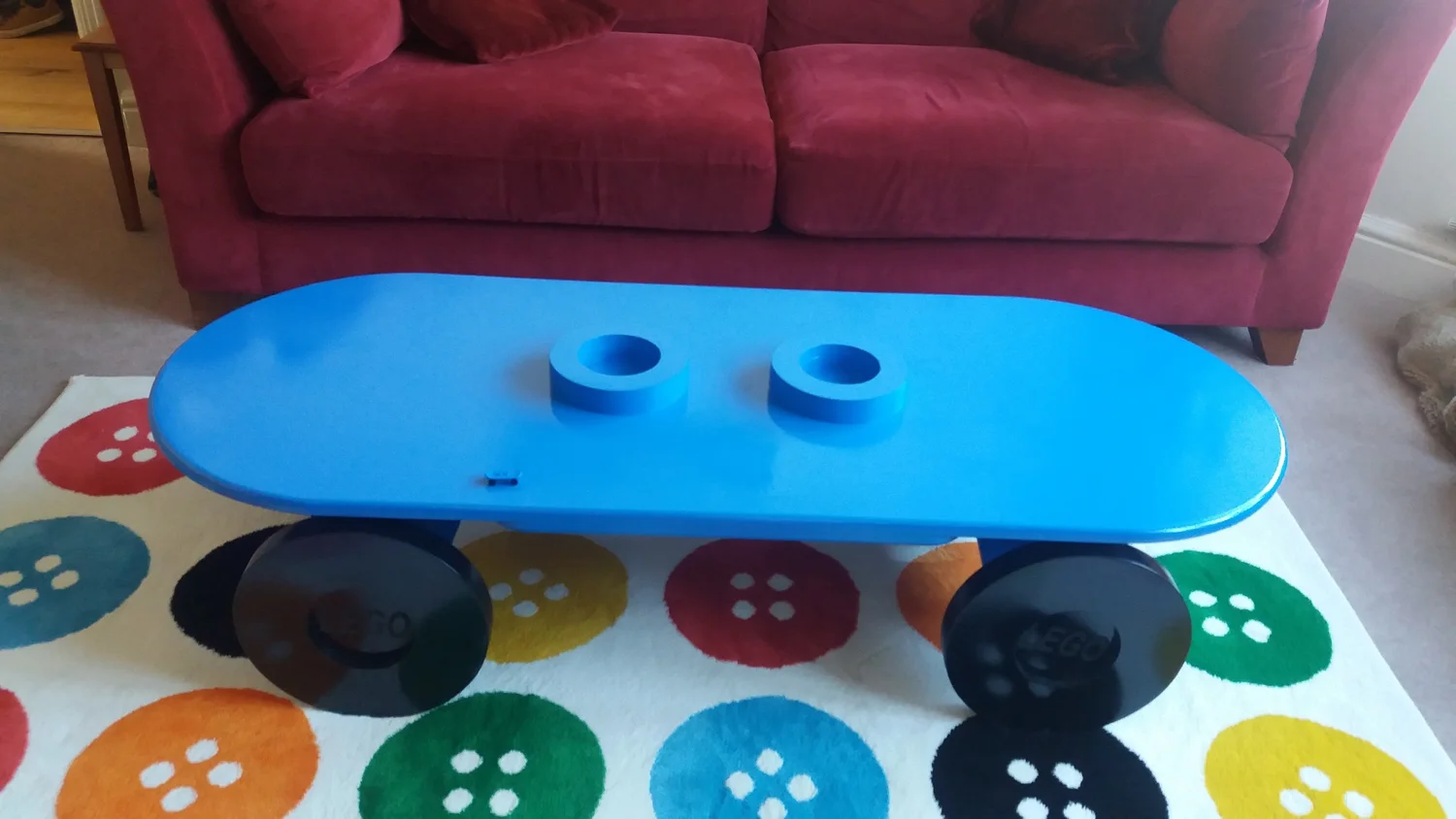 Skateboard Table - BrickNerd - All things LEGO and the LEGO fan community