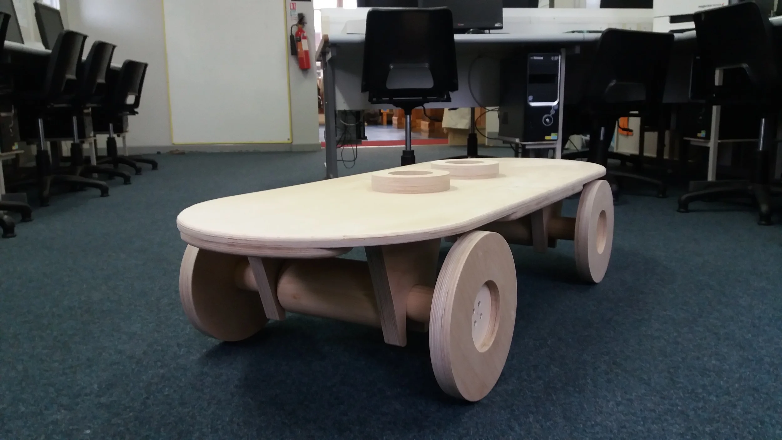 Skateboard Table - BrickNerd - All things LEGO and the LEGO fan community