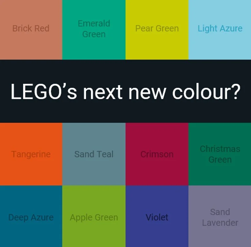 Expanding the Palette: Options For The Next LEGO Color - BrickNerd ...