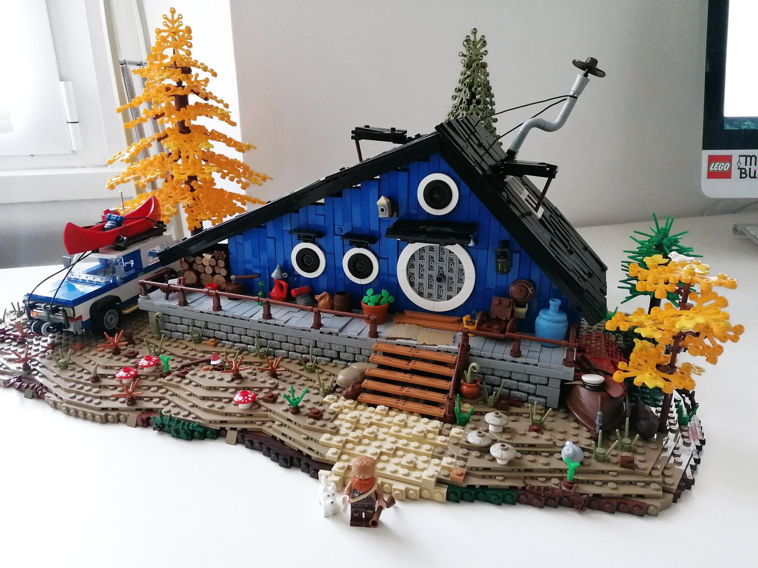 Building the Blue Cottage - BrickNerd - All things LEGO and the LEGO ...