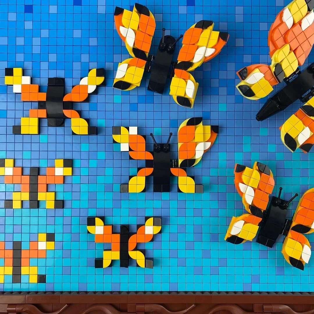Welcoming Spring with a Burst of Beautiful Butterflies - BrickNerd ...