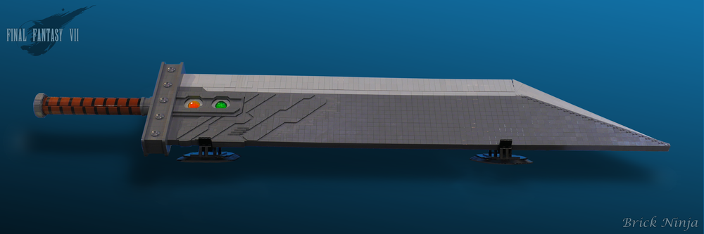 LEGO Final Fantasy VII Buster Sword: Limit Breaking the Bricks ...