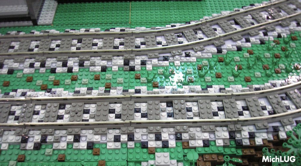 Ballasting Track: The "X" Factor for Your LEGO Train Layout - BrickNerd ...