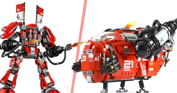 Taking LEGO Alt Builds to the Next Level: Kai's Red Crest - BrickNerd ...