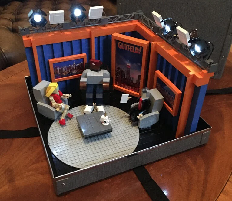 Going with Your Gut: How I Got My MOC of a Talk Show on TV! - BrickNerd ...