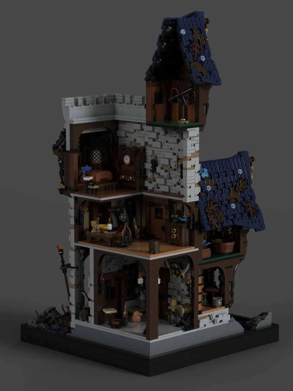 Kryhlhan, a Tudor Fantasy Castle. - BrickNerd - All things LEGO and the ...
