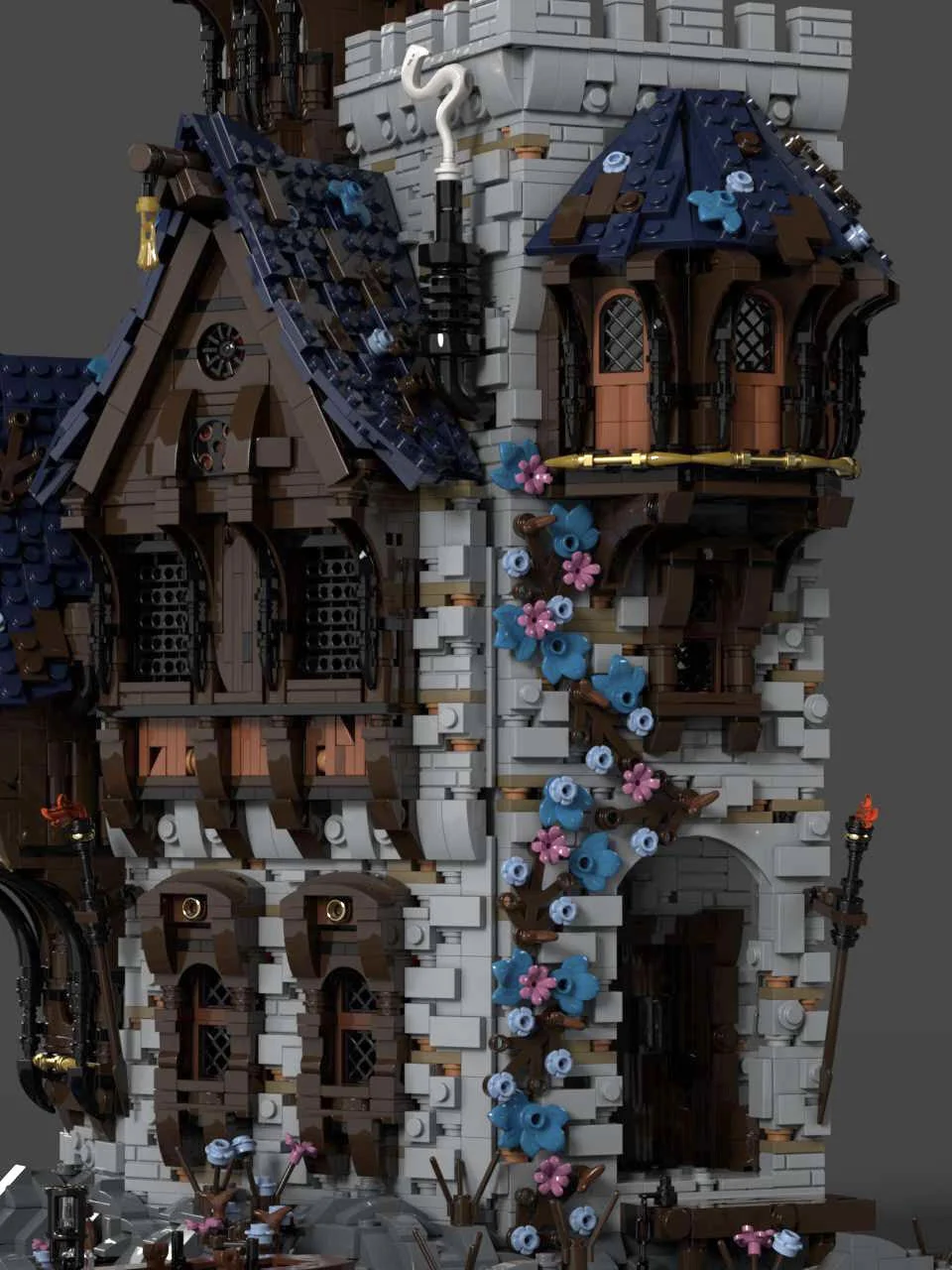 Kryhlhan, a Tudor Fantasy Castle. - BrickNerd - All things LEGO and the ...