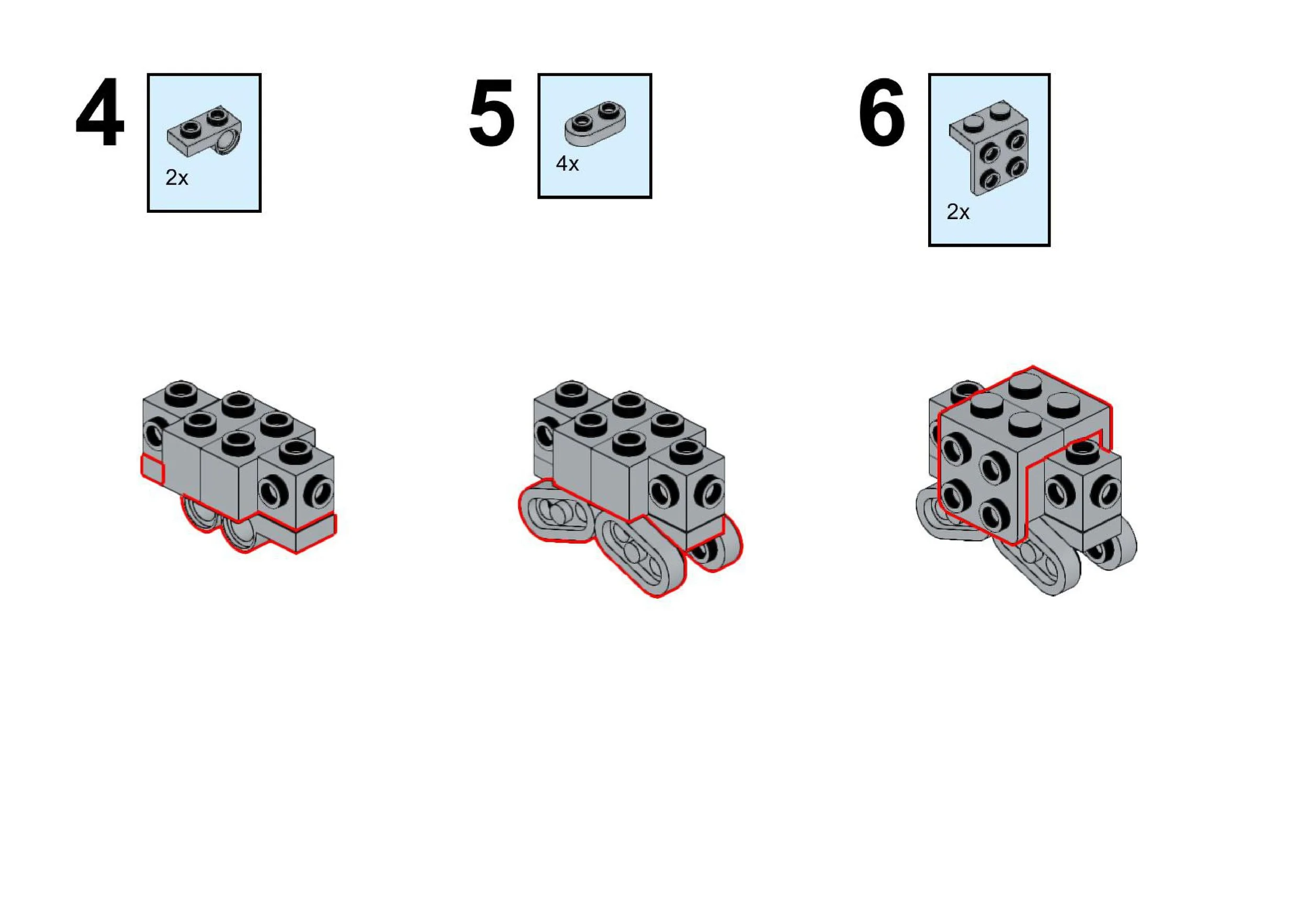 Instructions to Build a Mini LEGO AT-AT - BrickNerd - All things LEGO ...