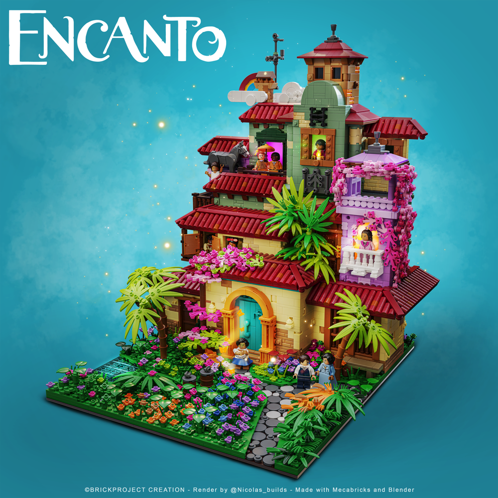 Enchanted by Encanto: The Movie MOCs of Thomas Carlier - BrickNerd ...