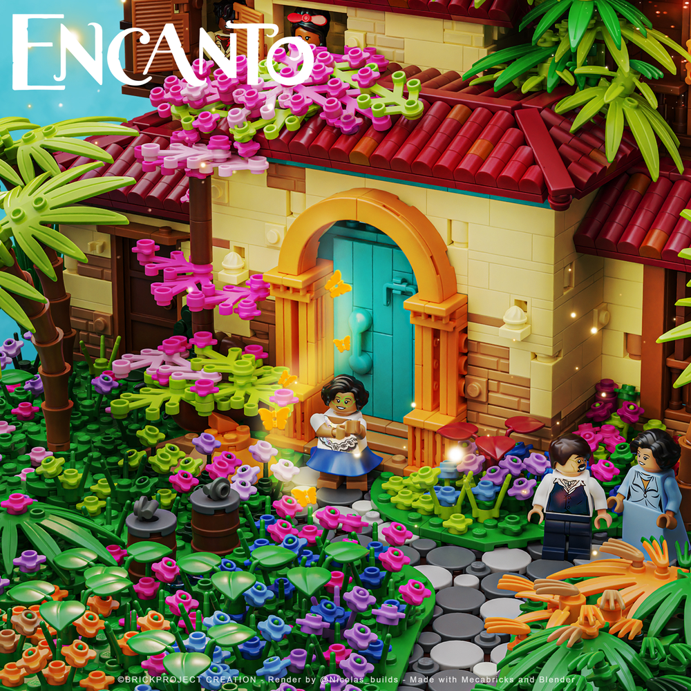 Enchanted by Encanto: The Movie MOCs of Thomas Carlier - BrickNerd ...