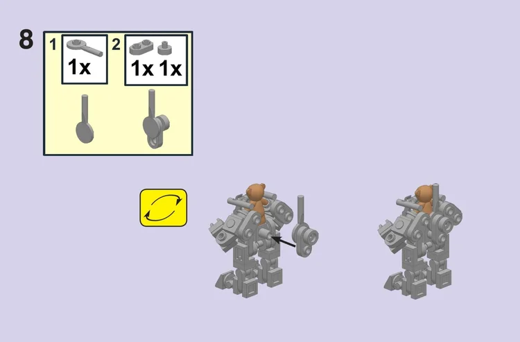 Build a Bear Mech: Instructions for a LEGO Teddy Bear Mech - BrickNerd ...