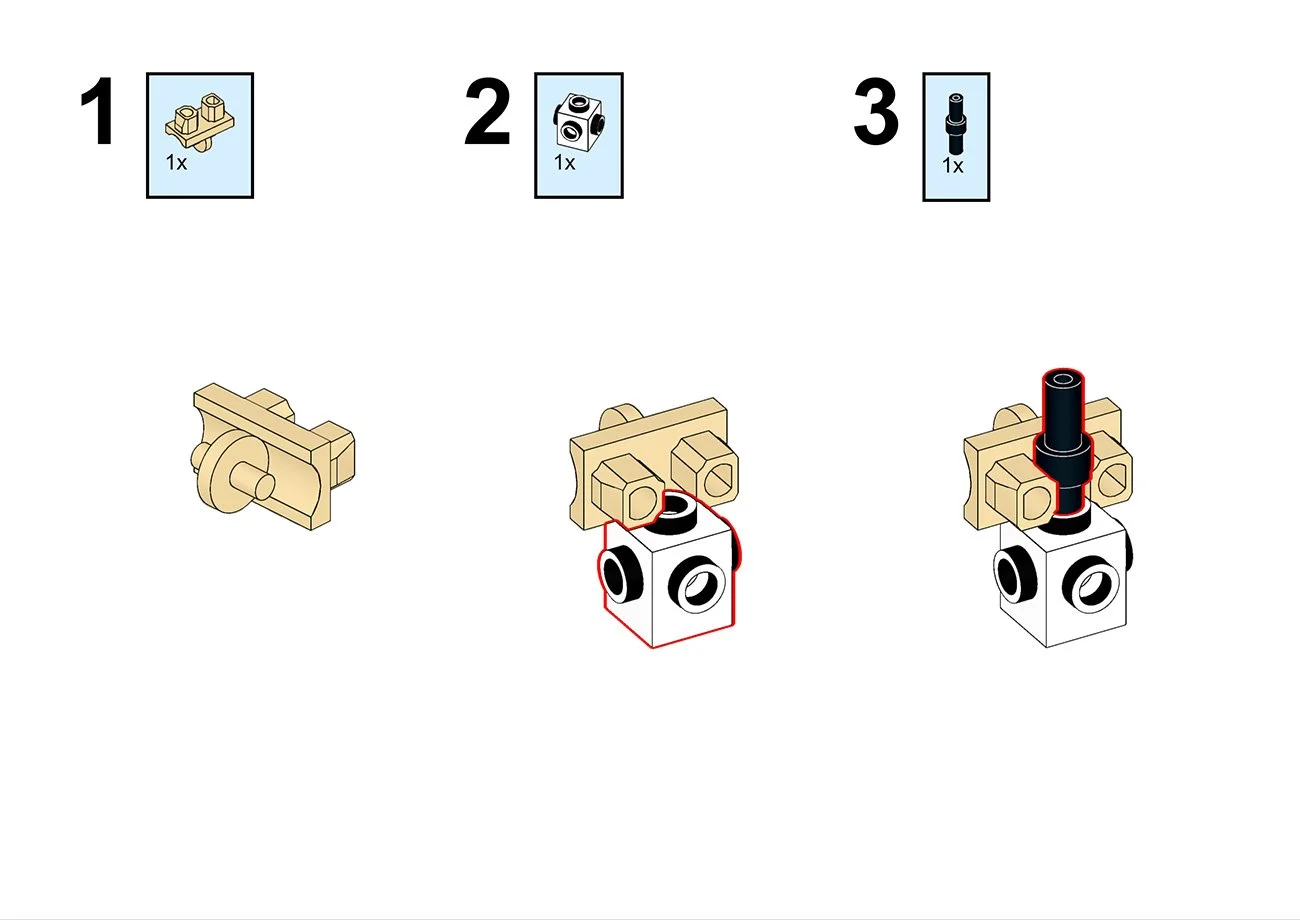 Instructions to Build LEGO Santa and Nutcracker Ornaments - BrickNerd ...