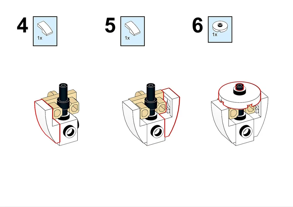Instructions to Build LEGO Santa and Nutcracker Ornaments - BrickNerd ...