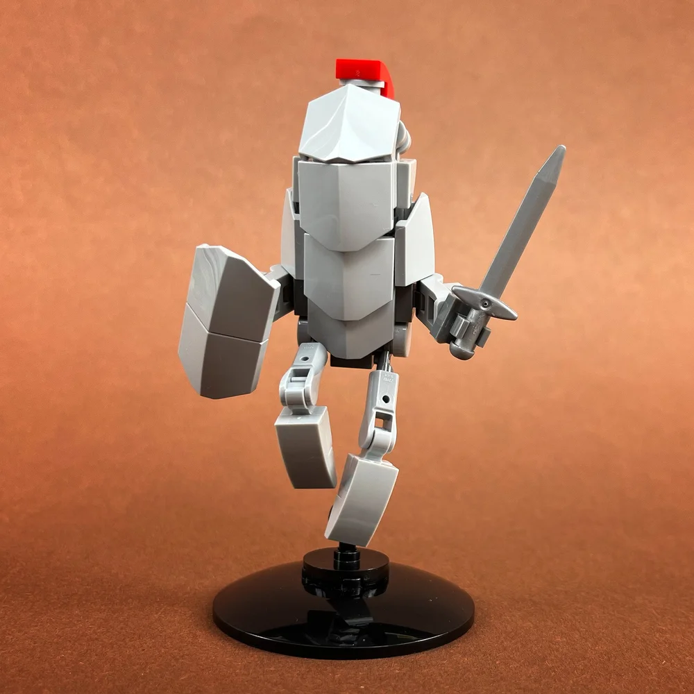Instructions to Build A Little LEGO Knight - BrickNerd - All things ...