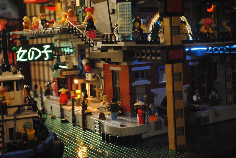 The Story of New Hashima: How The Colossal LEGO Cyberpunk City Came To ...